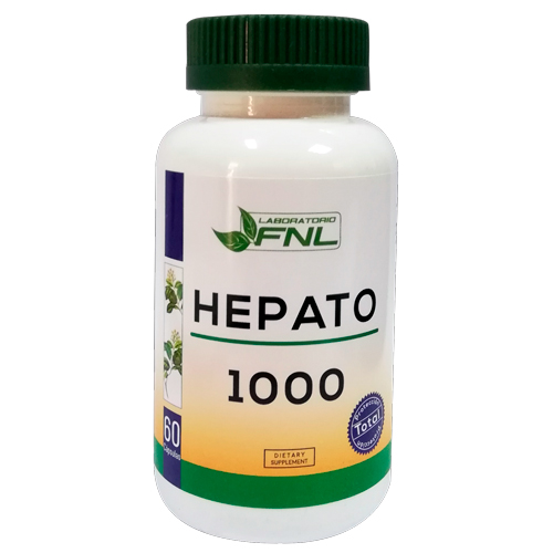Hepato 1000 300 mg, 60 Cápsulas, Marca FNL | Tremus