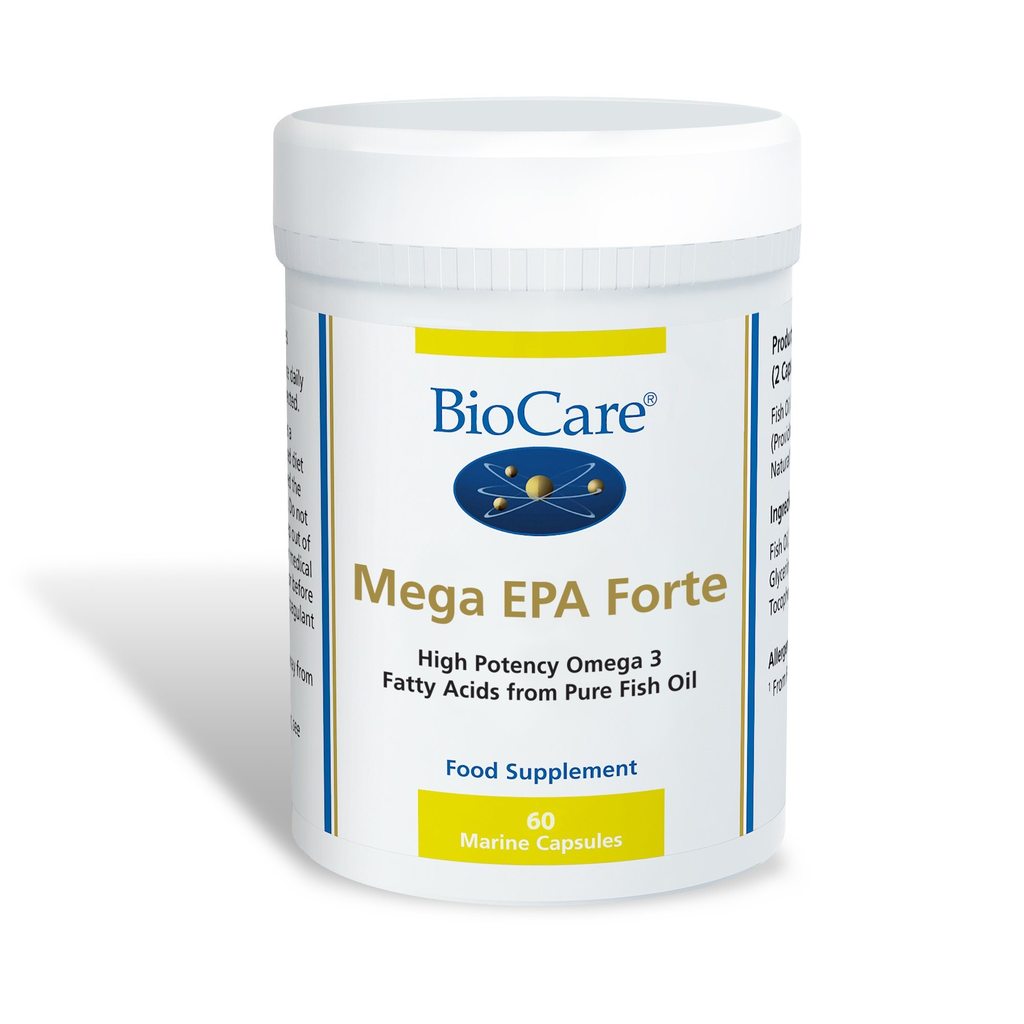 OMEGA 3 – MEGA EPA FORTE , aceite de pescado, 60 cápsulas, marca ...