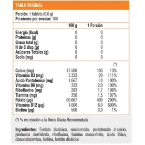 Vitamina B Complex, 100 tabletas, Marca Sunvit Life | Tremus