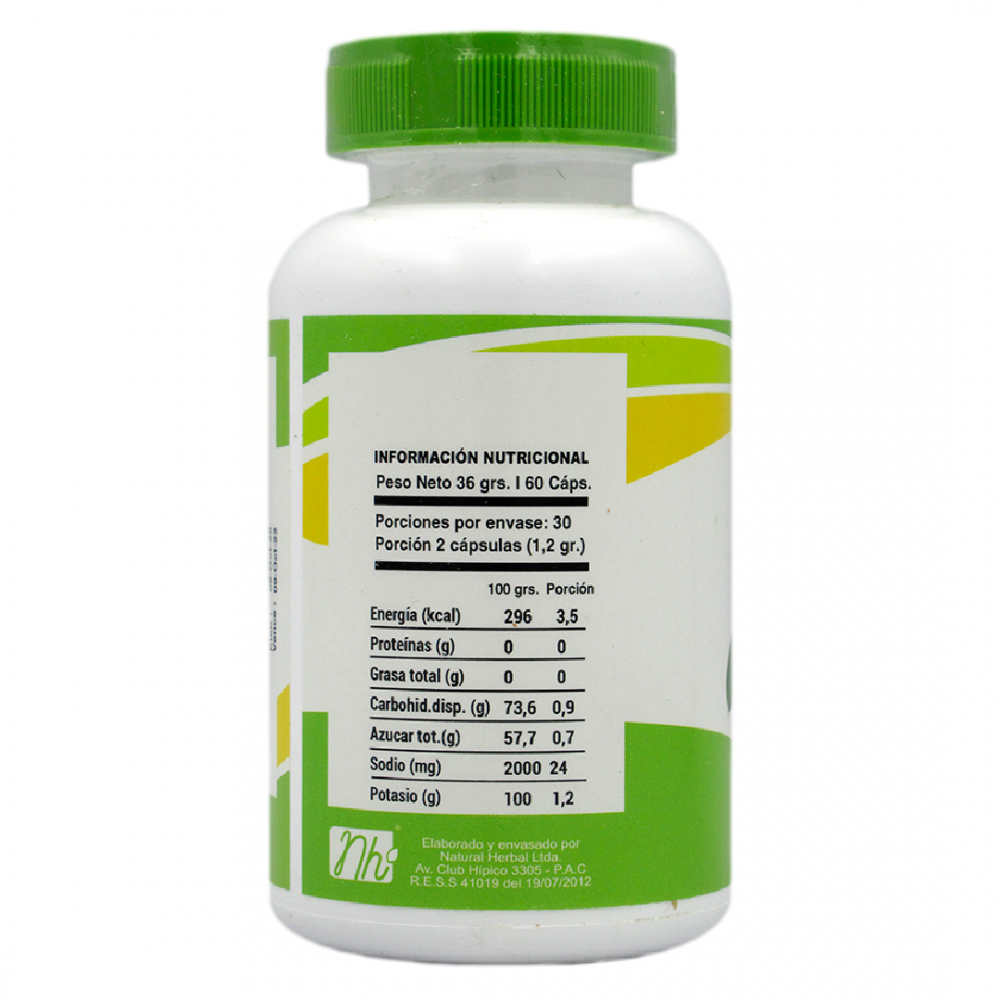 Potasio, 60 cápsulas, Marca Natural Herbal | Tremus