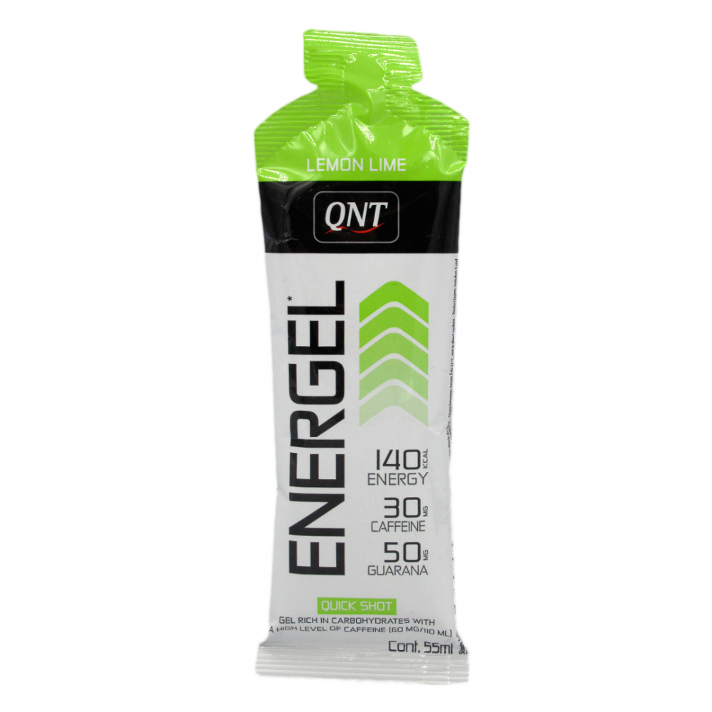 Gel Energetico Para Deportistas, Sabor Limon, 55 ml, Marca Qnt | Tremus