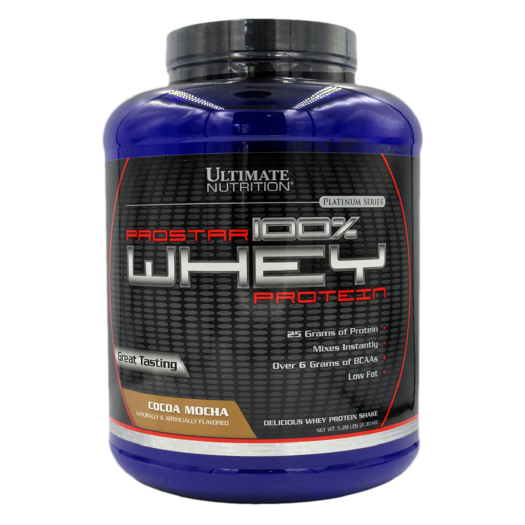 Prostar 100 % Whey Protein, Sabor Cocoa Mocha, 2,3 Kg, Marca Ultimate ...