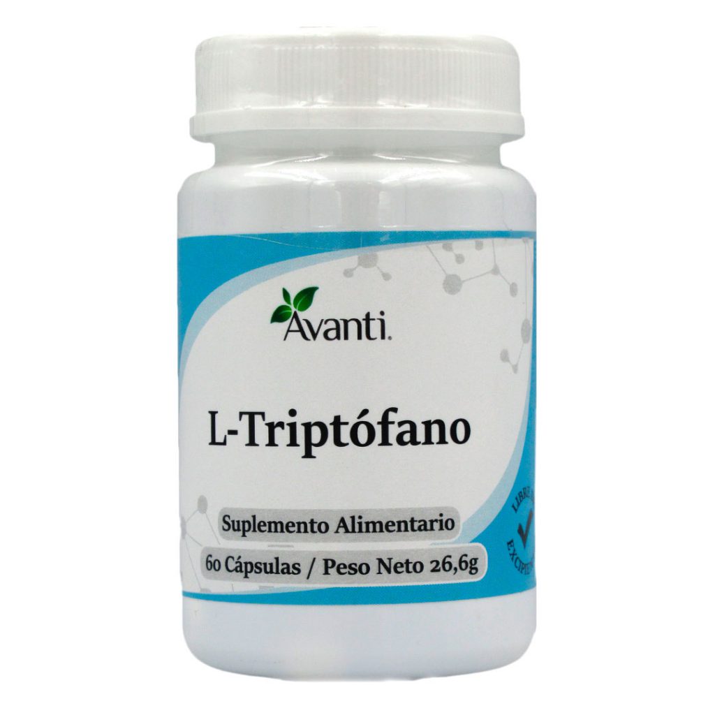 L- Triptofano, 60 Capsulas, Marca Avanti | Tremus