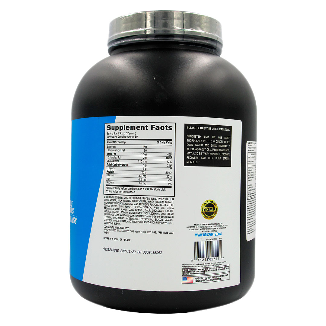 Proteina Whey HD Ultra Premium, Sabor Milk and Cookies, 1850 Grs, Marca ...