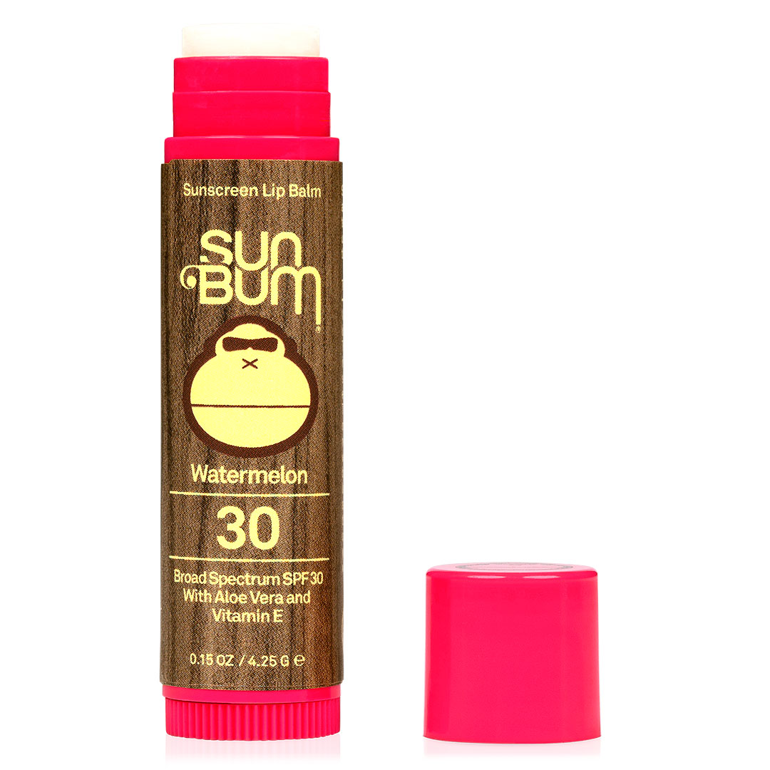 Balsamo Labial, Factor Solar 30, Sabor Sandia, 4,25 gr, Marca Sun Bum ...