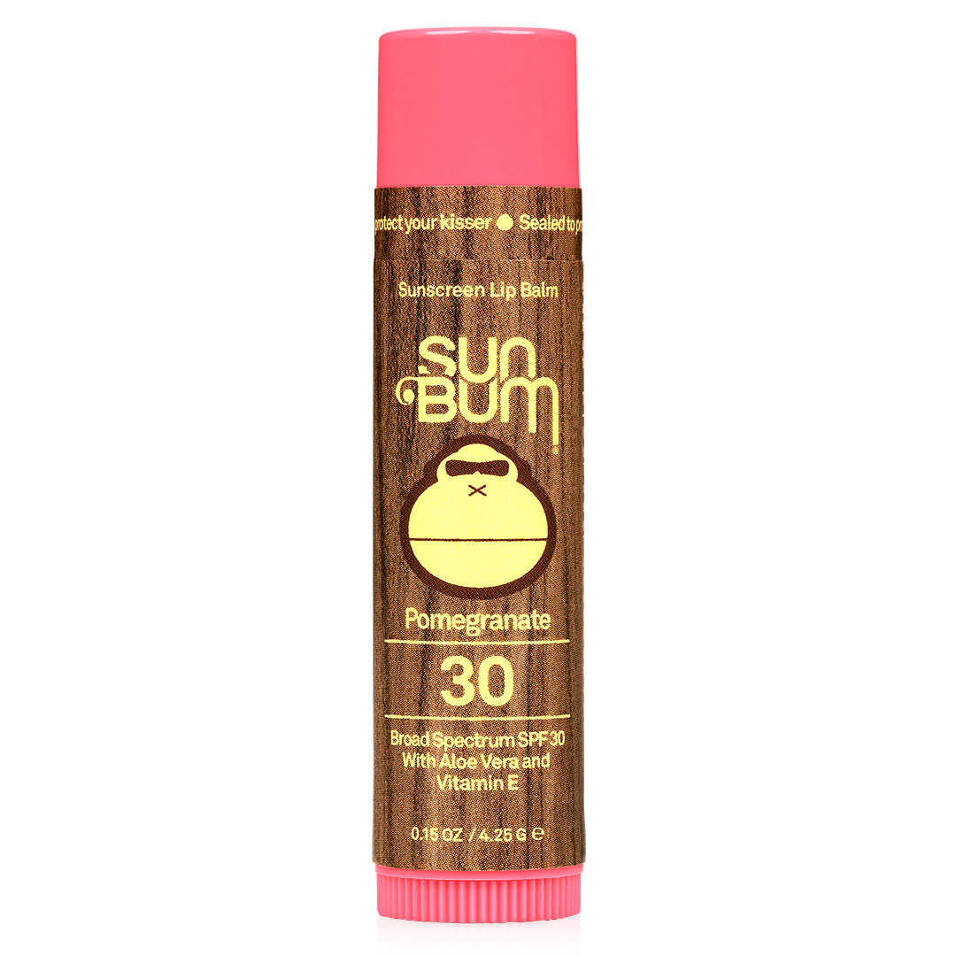 Balsamo Labial, Factor Solar 30, Sabor Pomegranate, 4,25 gr, Marca Sun ...