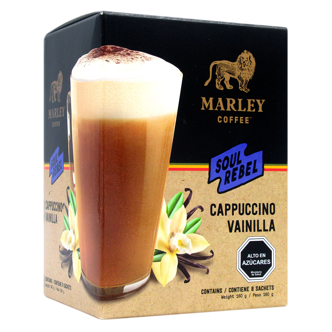 Café Instantáneo "Soul Rebel Vainilla", 8 und Sachets, 180 gr, marca ...