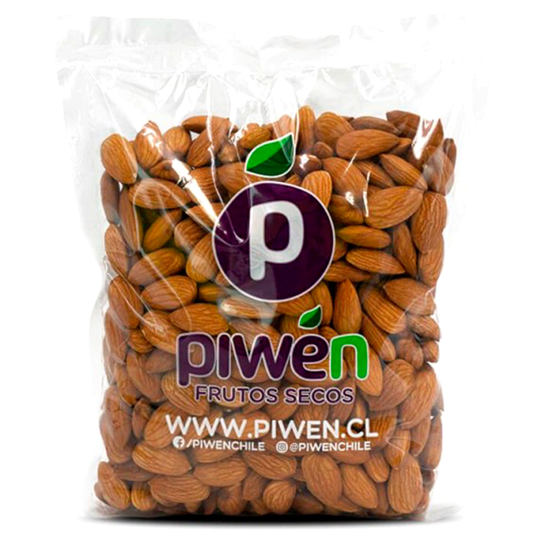 Almendras Naturales, 250 grs, Marca Piwen | Tremus