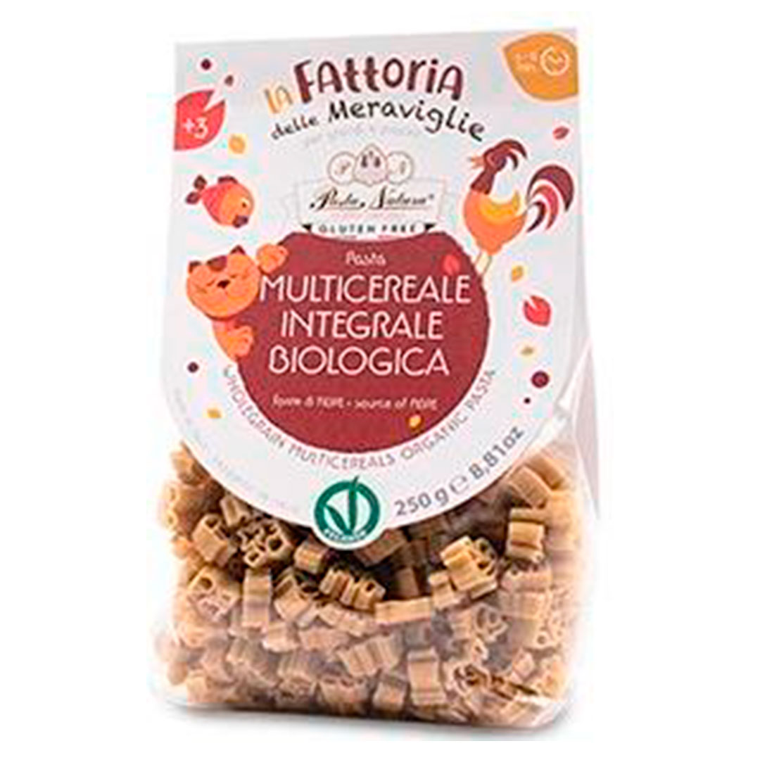 Pasta Multicereal en Forma de Animales, Orgánica, Sin Gluten, Vegana ...